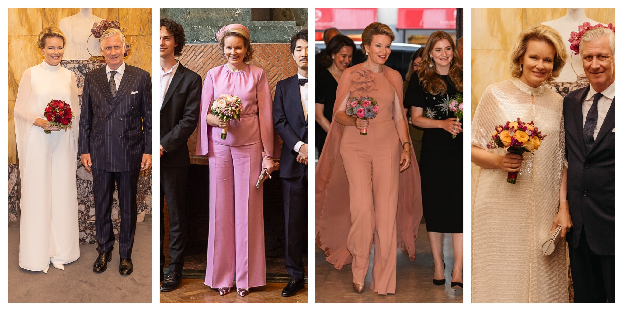 Steel haar stijl: het hot pink powerpak van koningin Mathilde