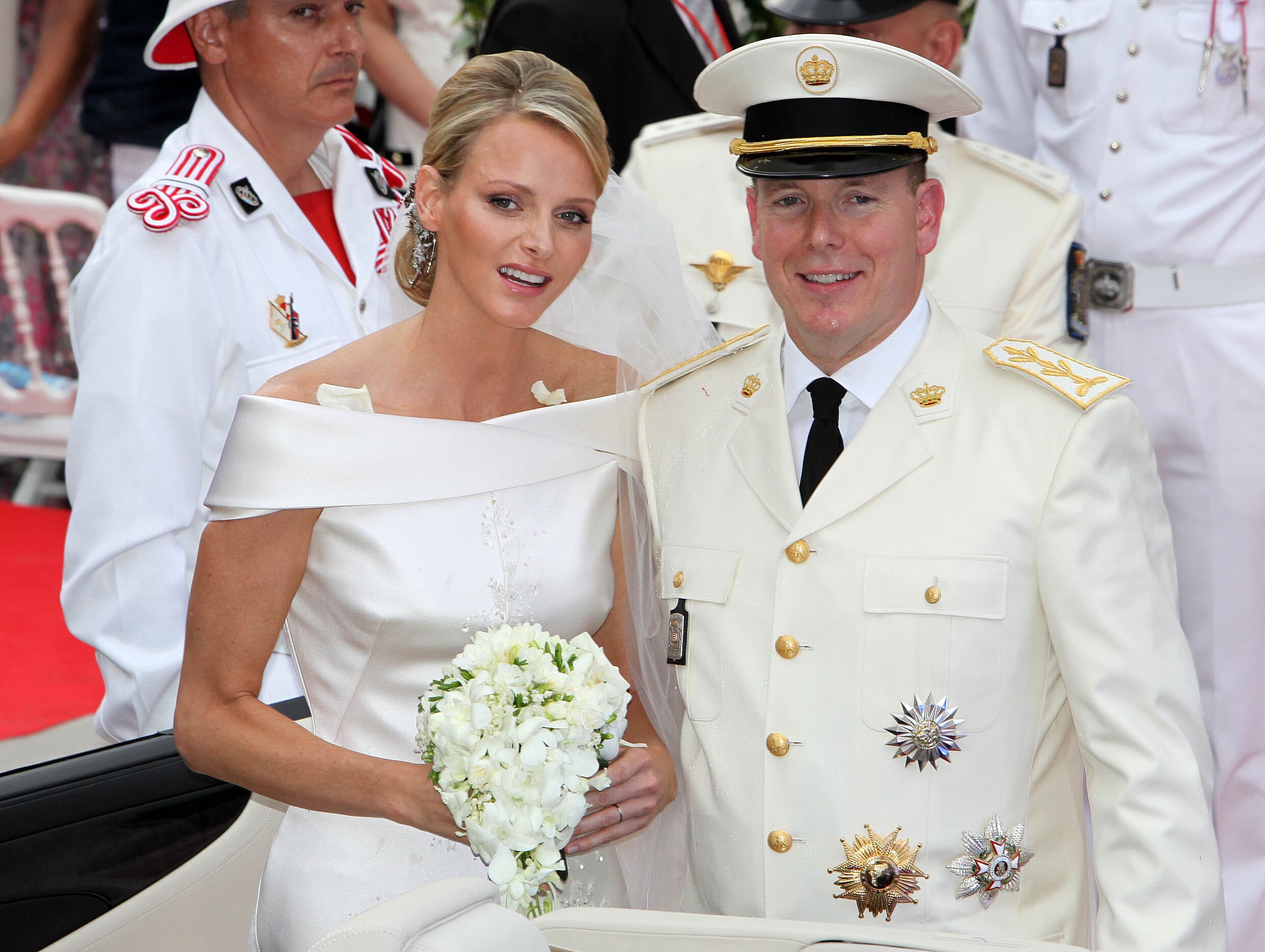 Prinses Charlene van Monaco, haar trouwdag en de rel rond haar tiara ...