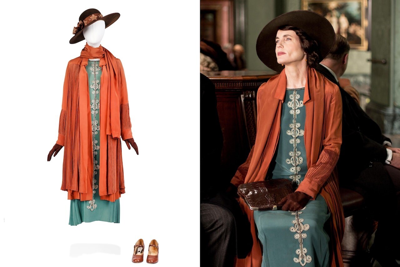 ‘Downton Abbey’ veilt kostuums en meer: bied op de trouwjurk van lady ...
