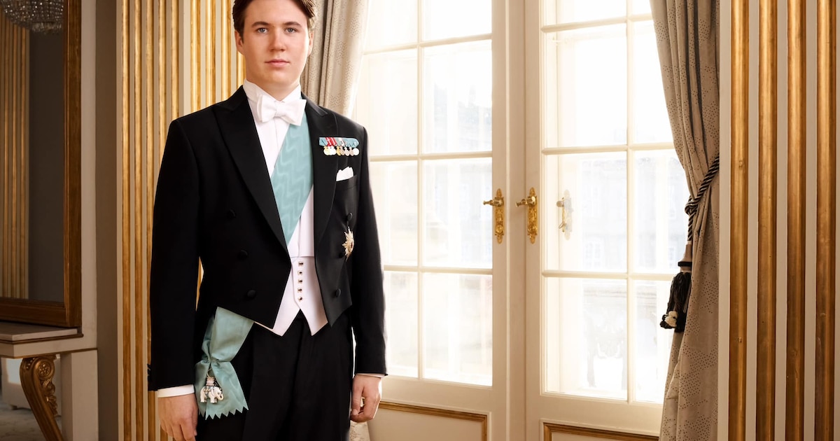 Kroonprins Christian van Denemarken is verliefd en iedereen mag het ...