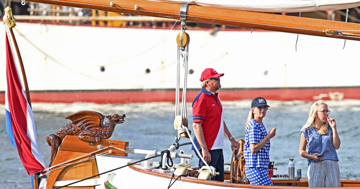 Sail 2025: ‘De Groene Draeck’ vaart langs, met een piepkleine delegatie ...