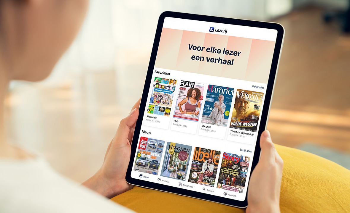 Abonnee van Libelle? Lees dan nu je favoriete magazines gratis op Lezerij