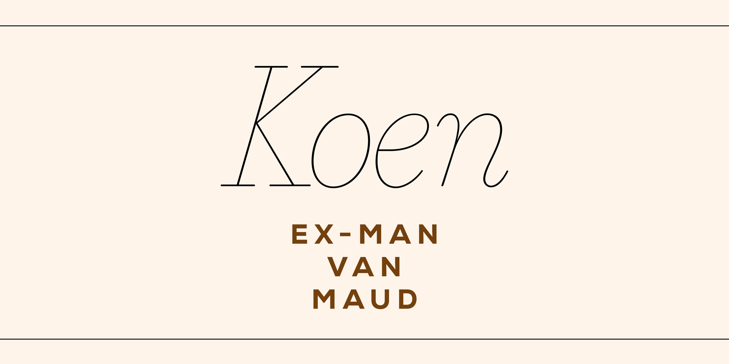 Dagboek van Koen: “Volgens Loretta is Maud doodongelukkig en moet ik ...