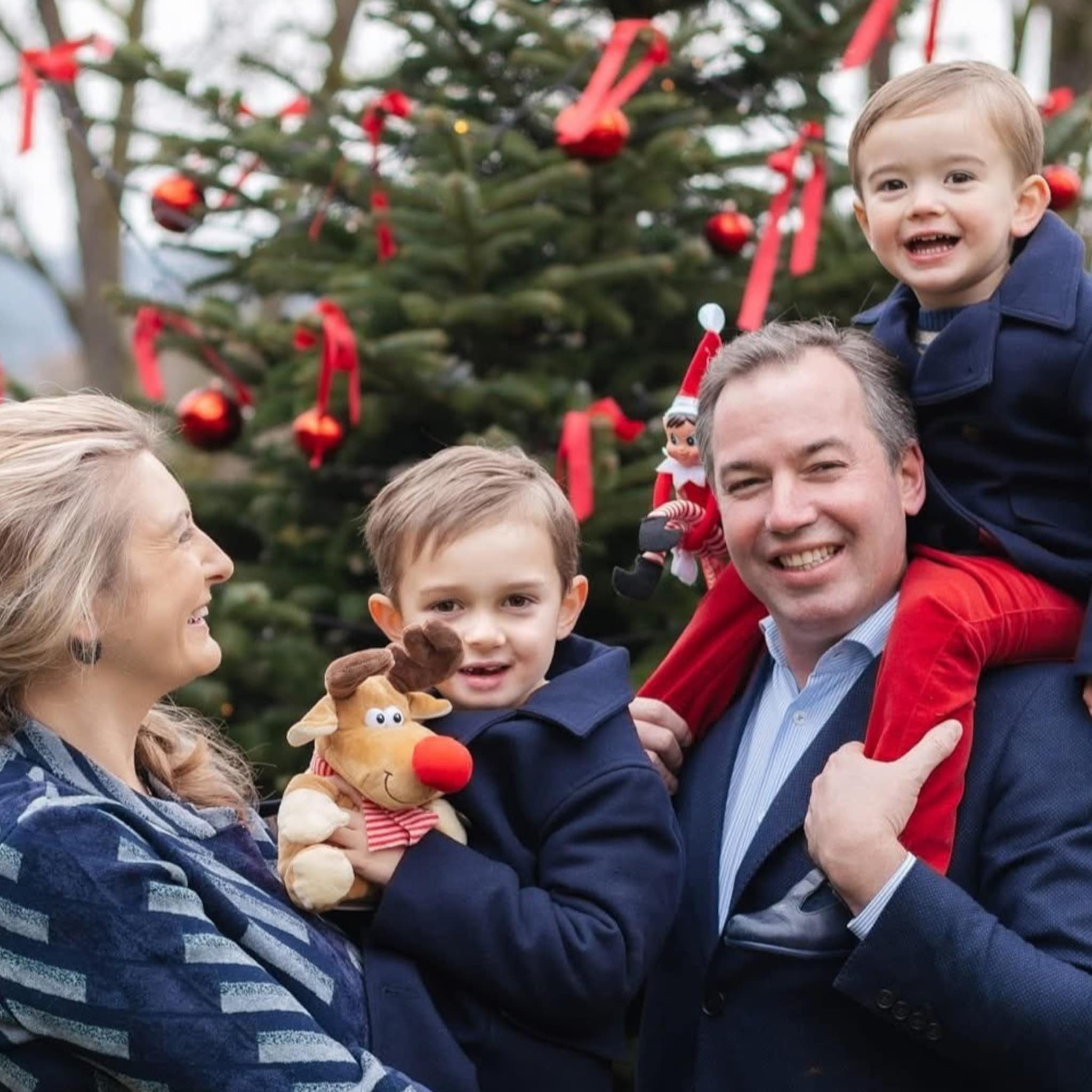De eerste royal kerstkaart is binnen en Team Monaco legt de lat meteen hoog