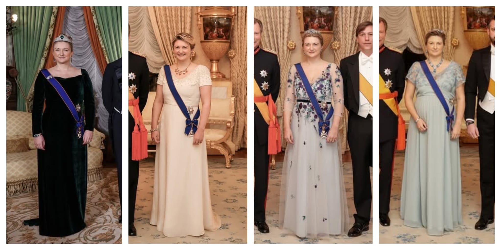 Groothertogin Stéphanie van Luxemburg draagt rozerood (en knapt daar ...