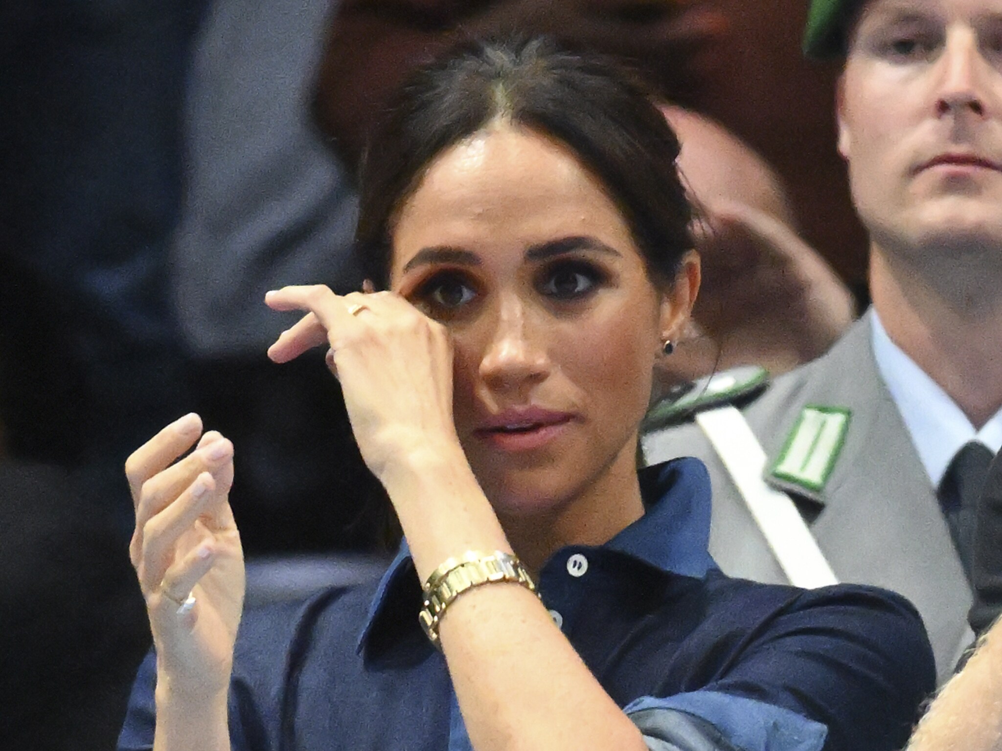 Hertogin Meghan, haar doodzieke vader en andere royals met een ...